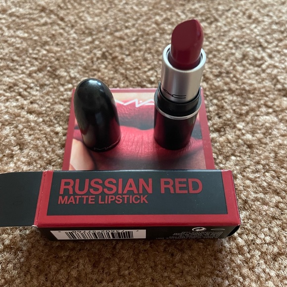 MAC Cosmetics | Makeup | Nwt Mac Mini Russian Red Matte Lipstick | Poshmark